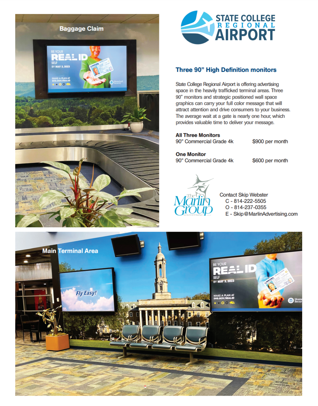 Advertising Opportunities - State College Regional Airport